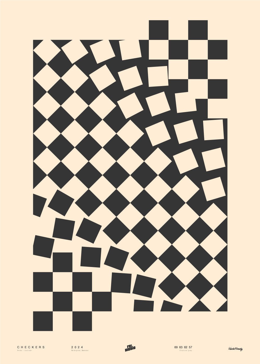 Checkers Poster av Karolin Frimodig | SoPosters.com