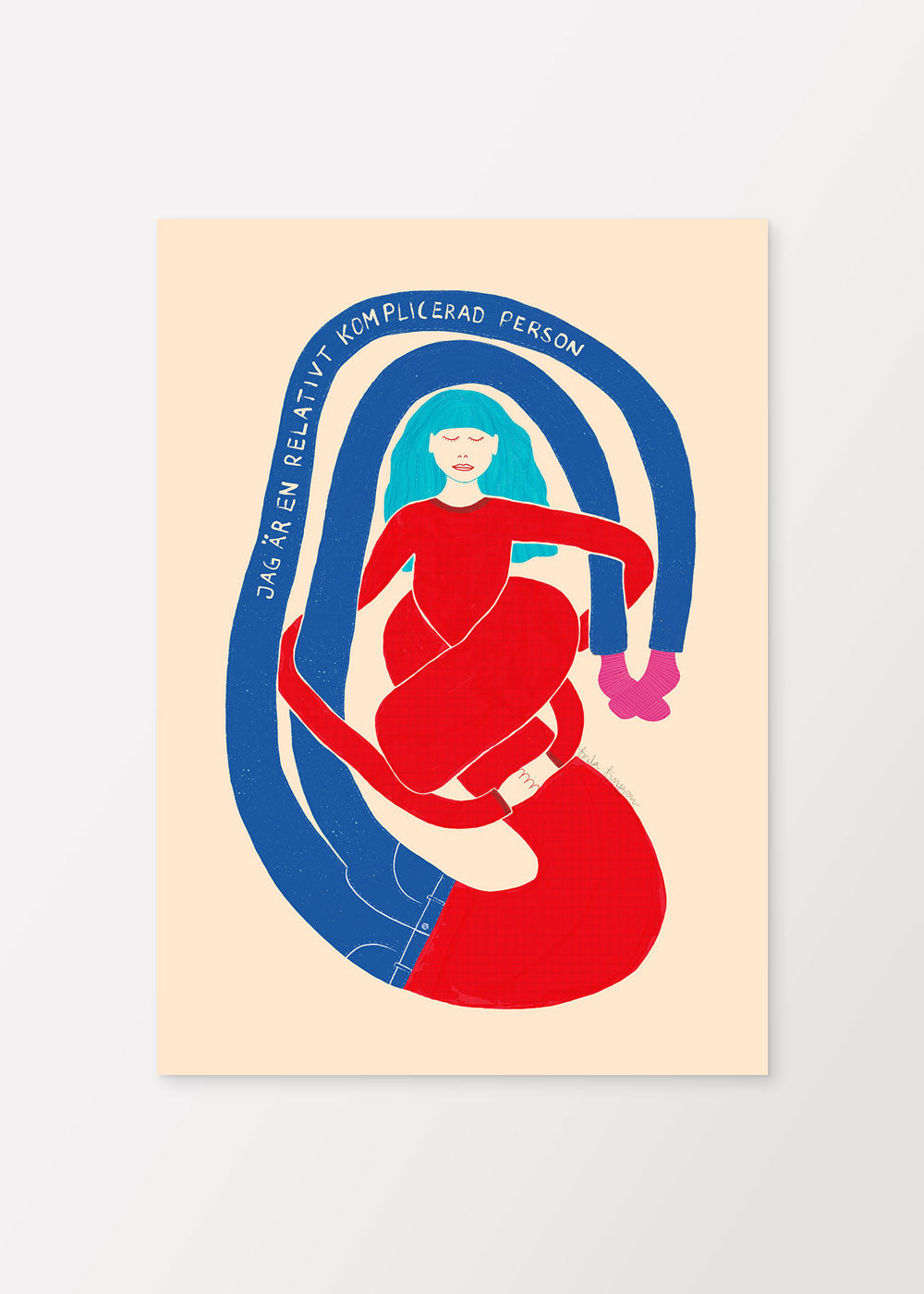 Relativt Komplicerad - Poster av Linda Ljunggren – Posters - SoPosters.com