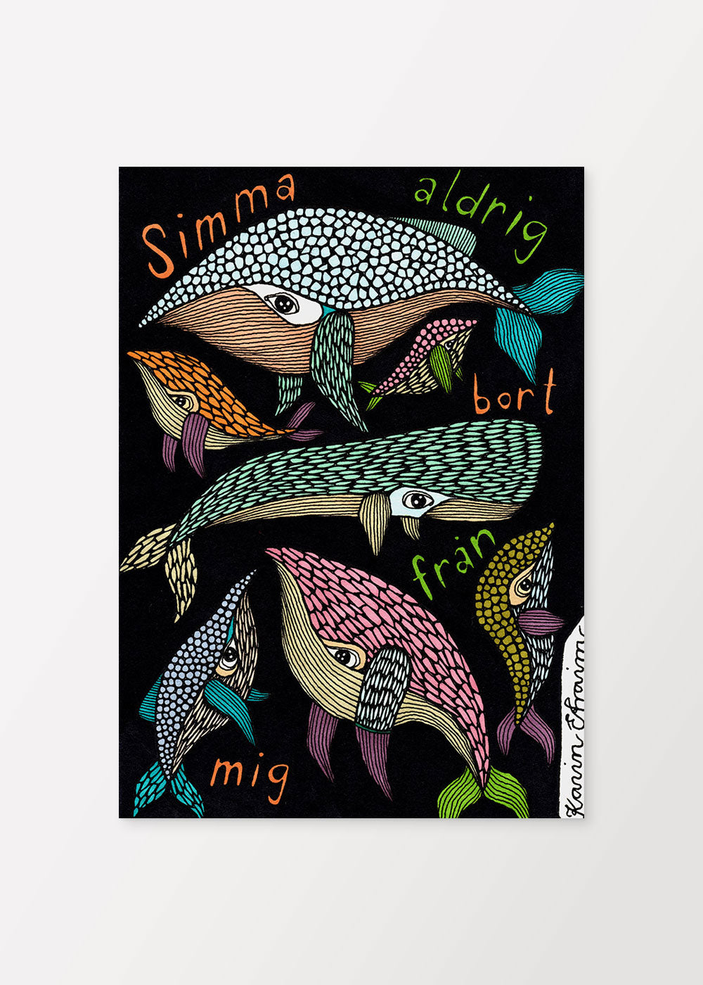 Poster med valar | Fin tavla till barnrummet | SoPosters.com – Posters ...